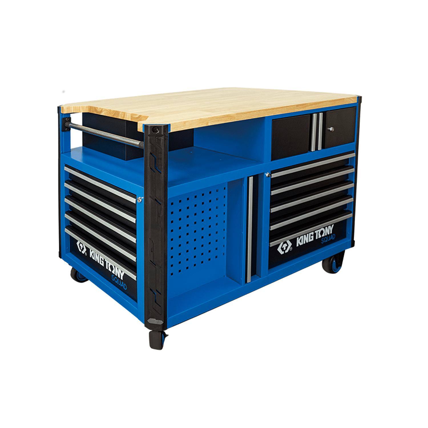 King Tony 275PC Tool Set with SQUAD Super Large Roller Workstation (42 ...