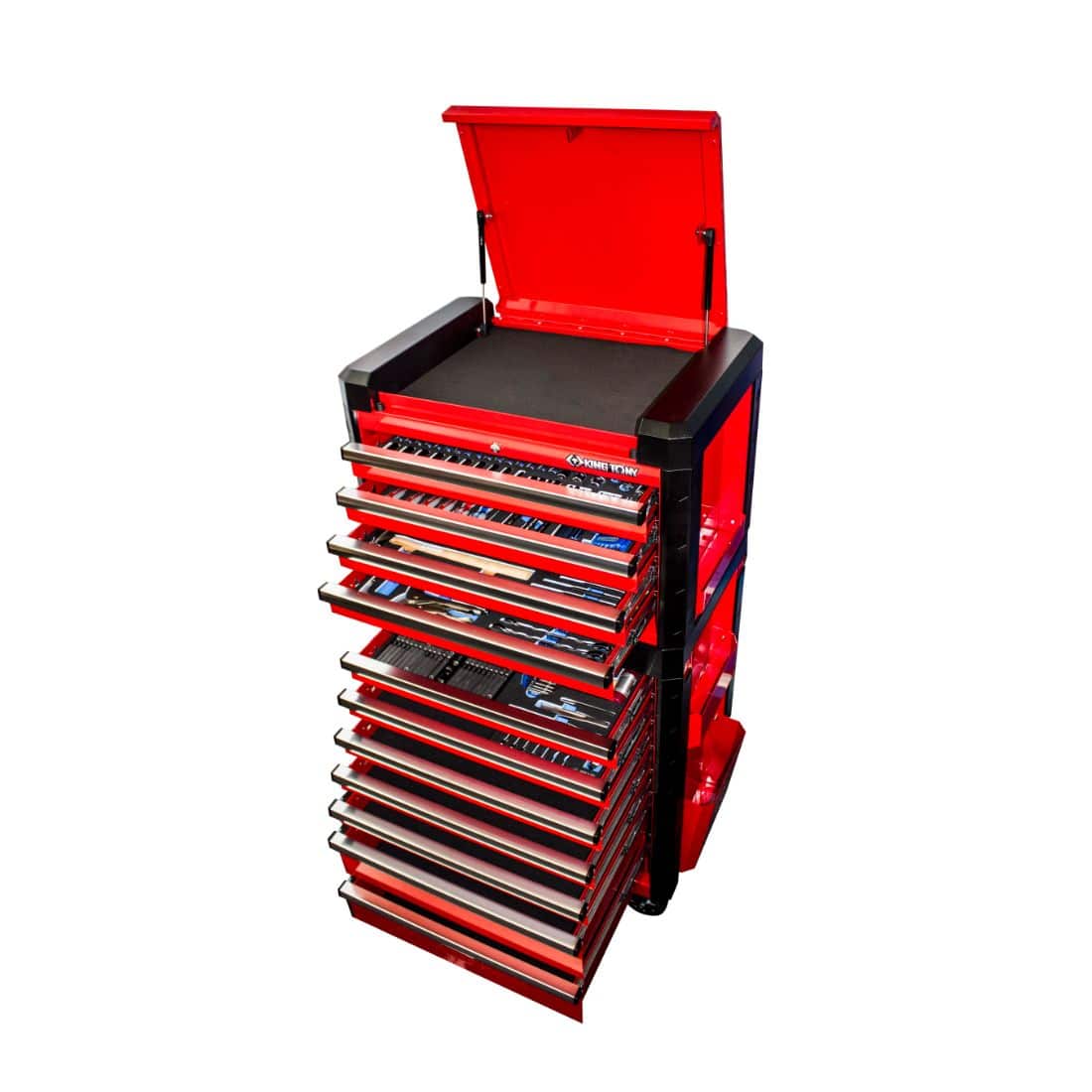 King Tony 352 Piece Tool Set (Metric & Imperial) in 4-Drawer Box & 7-D ...